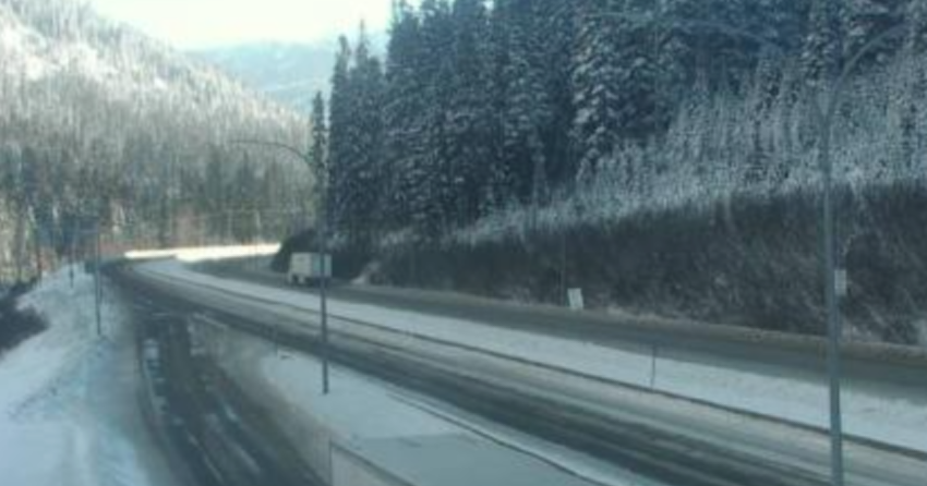Police stopping vehicles for safety checks near Coquihalla Highway summit