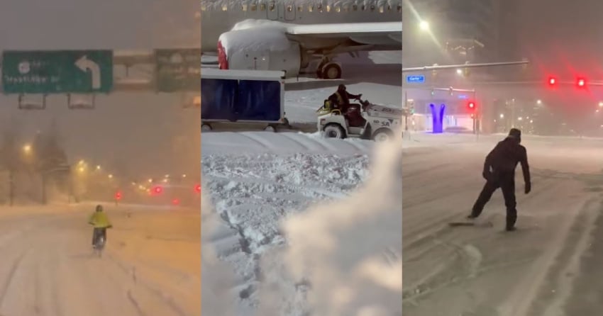 VIDEOS: The lighter side of winter weather courtesy of #BCStorm