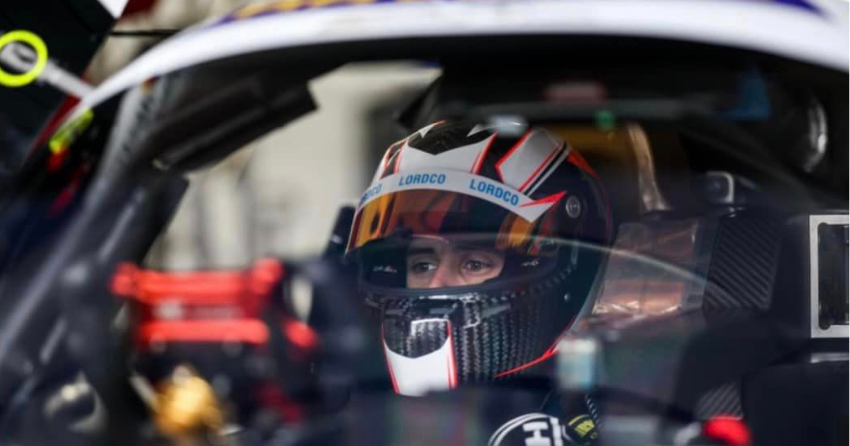 Local racing star makes debut on German circuit