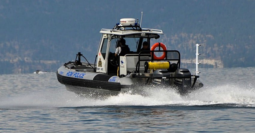 RCMP boat patrols are in full swing