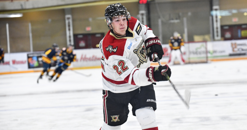 Warriors newcomer named BCHL 3rd star of the week