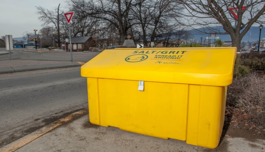 Vernon to Pilot Grit Box Program for Residential Use