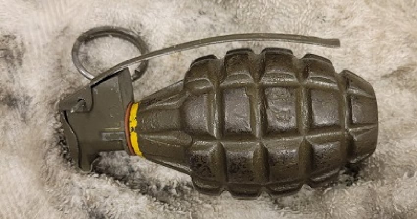 Live grenade dropped off at small BC town's RCMP detachment