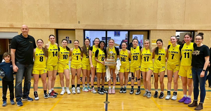 Kelowna Secondary School seniors girls win Okanagan Valley Championship