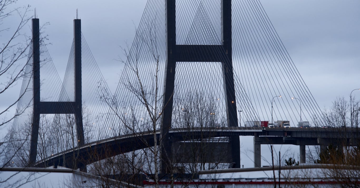 Police condemn drivers’ behaviour during closure of Alex Fraser Bridge ...