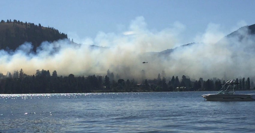 UPDATE: Kaleden wildfire is 100% contained
