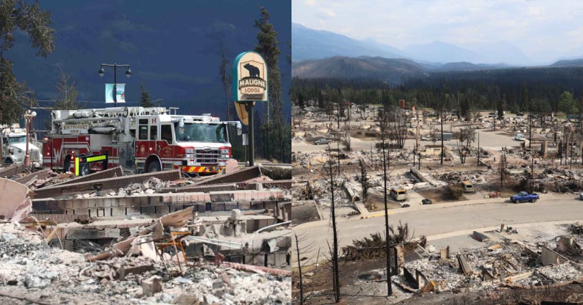 PHOTOS: A look at the destruction in Jasper