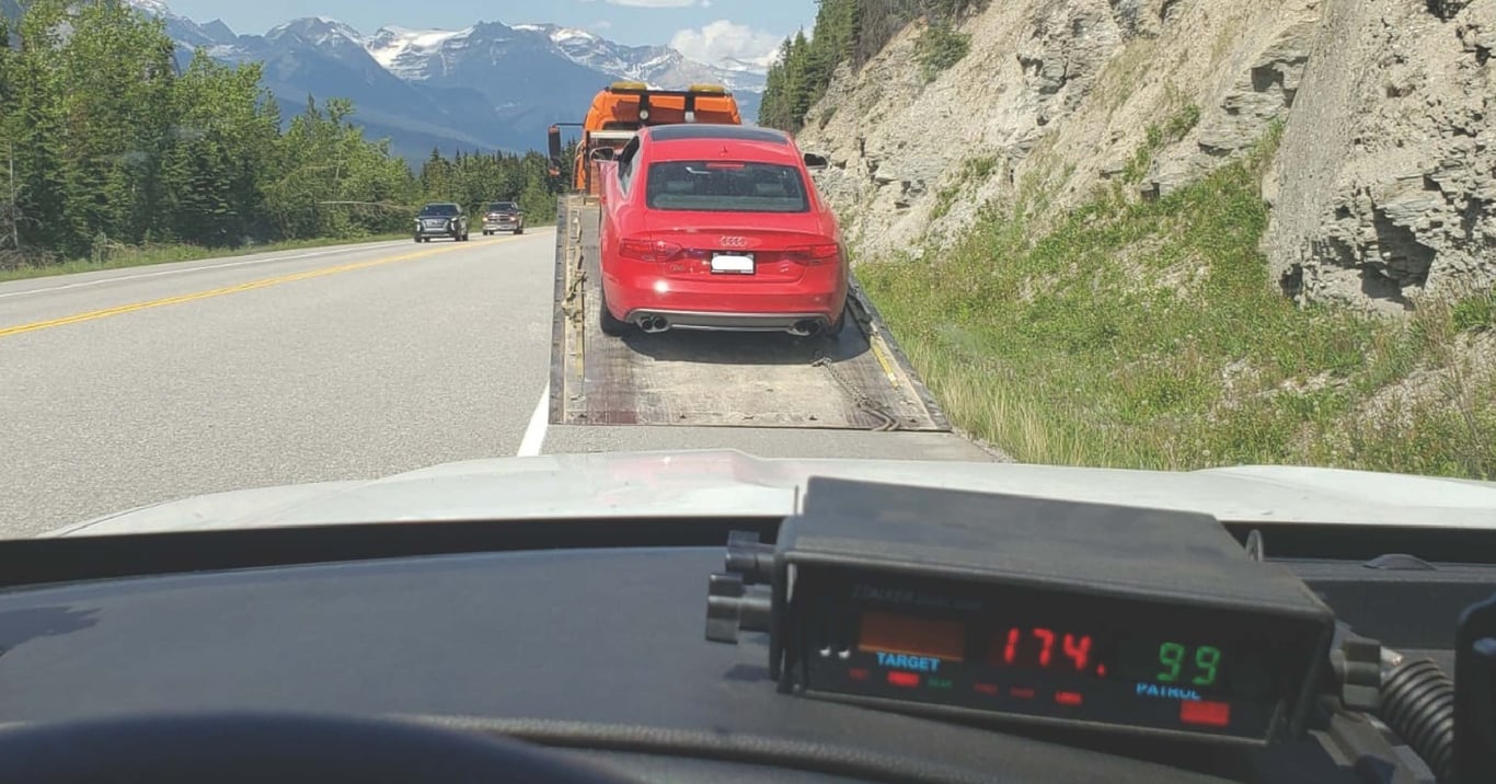 ‘Not this guy’s first time’: Man busted for excessive speeding after ...