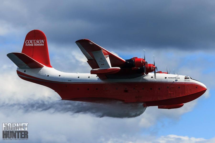 Martin Mars bomber heading to the BC Aviation Museum
