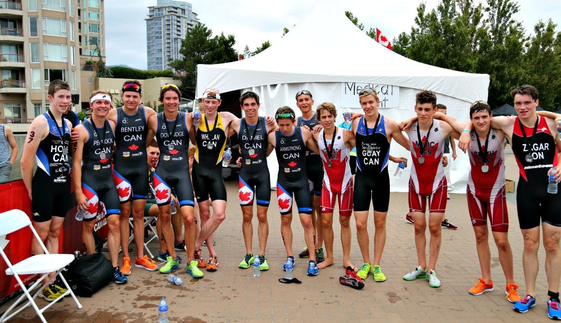 Junior Elites Race at Apple Triathlon