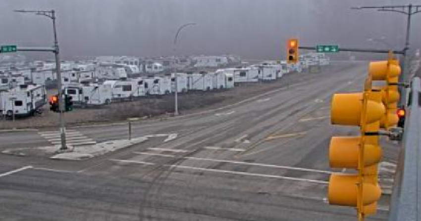 Hwy 97B closed in both directions due to multi-vehicle crash in Salmon Arm