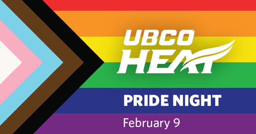 UBCO Heat hosting 3rd annual Pride Night on Friday