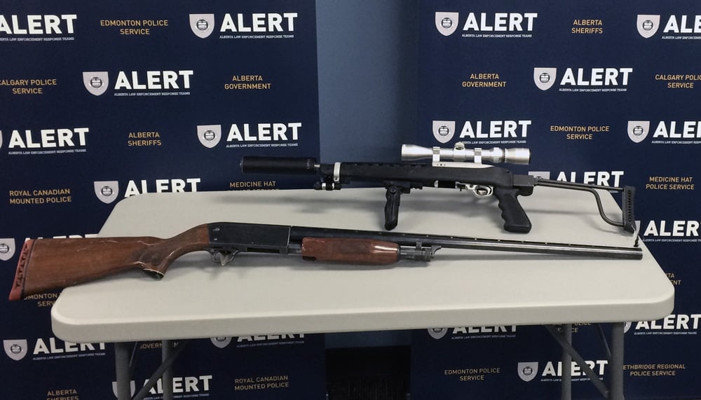 Stolen Firearms Trend in Alberta up 1440% Over Five Years
