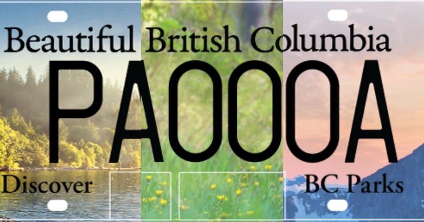 Sales of BC Parks specialty license plates has raised $2.3M towards ...