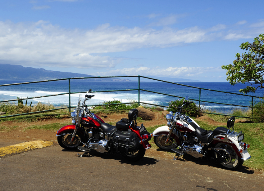 Hawaii's Road to Hana - Motorcycles, Whales and Waves