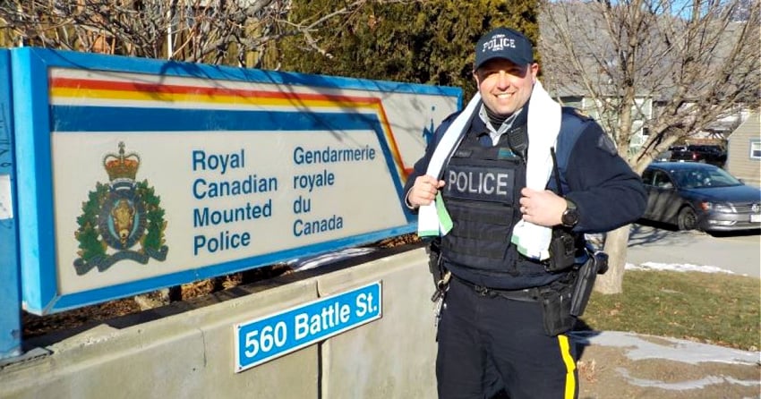 Kamloops RCMP officer to take Thompson River plunge after hitting ...