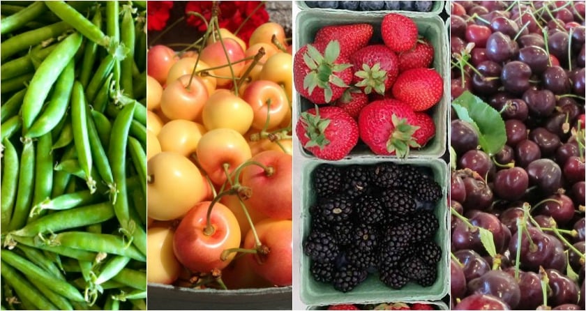 Where you can get locally grown fruit in the Okanagan