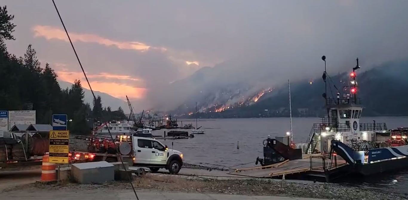 Wind gusting up to 70 km/h poses challenges in BC wildfire fight: BCWS