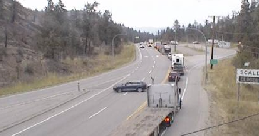 'Significant delays' expected on Hwy 97 after incident near Kaleden