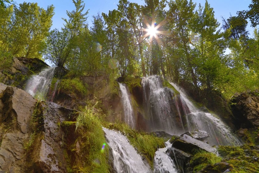 Spectacular Waterfall Hike In Naramata