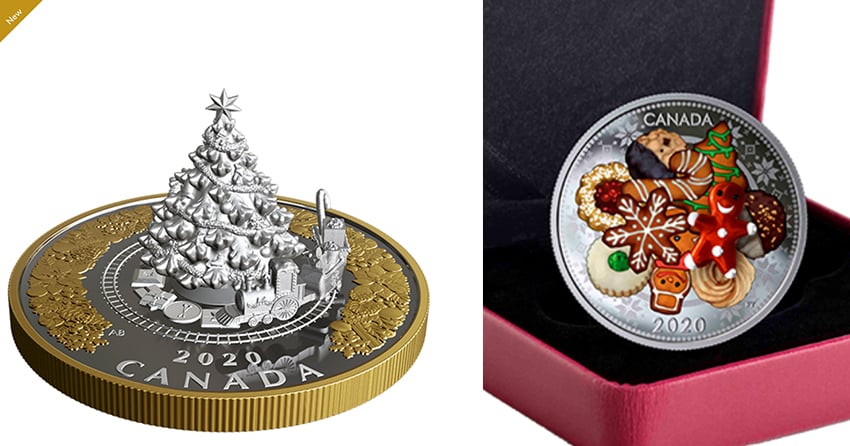 The Royal Canadian Mint releases its limited edition holiday coins