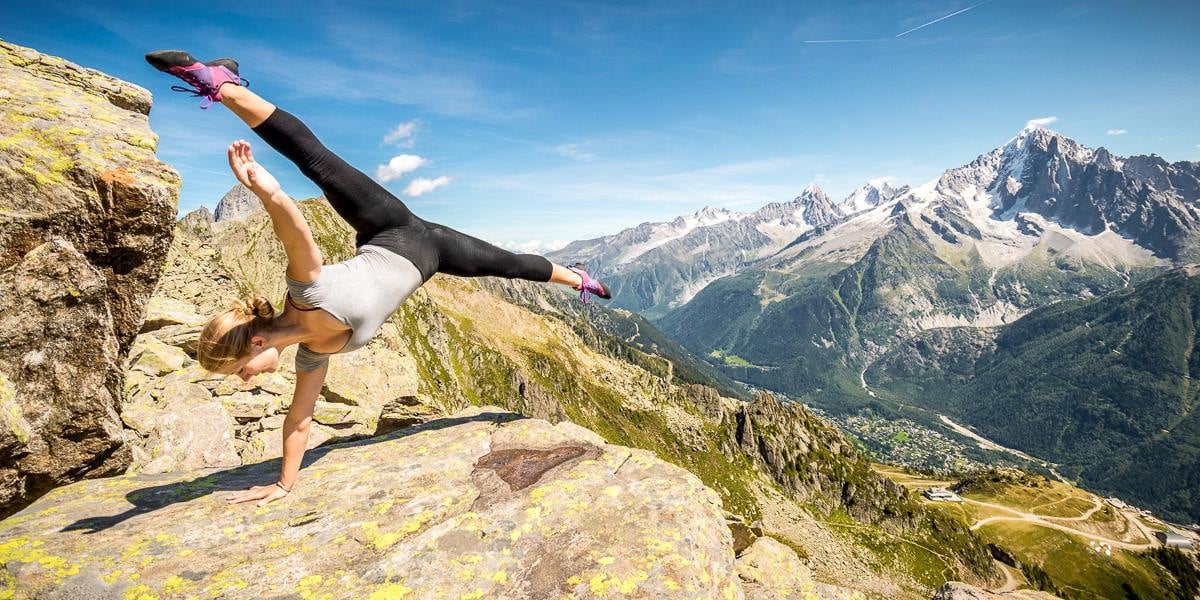 Ballerina Dancing Across Mountain Top Makes for Breathtaking Photos