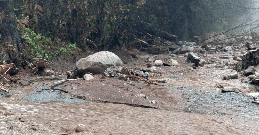 UPDATE: BC mudslide confirmed fatal after a home was washed away