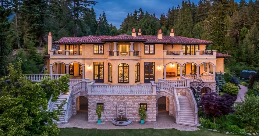 PHOTOS: Amazing shots of a recently listed $23M West-Van mansion