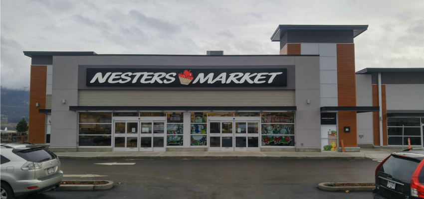 Nesters Market opening by Kelowna airport today