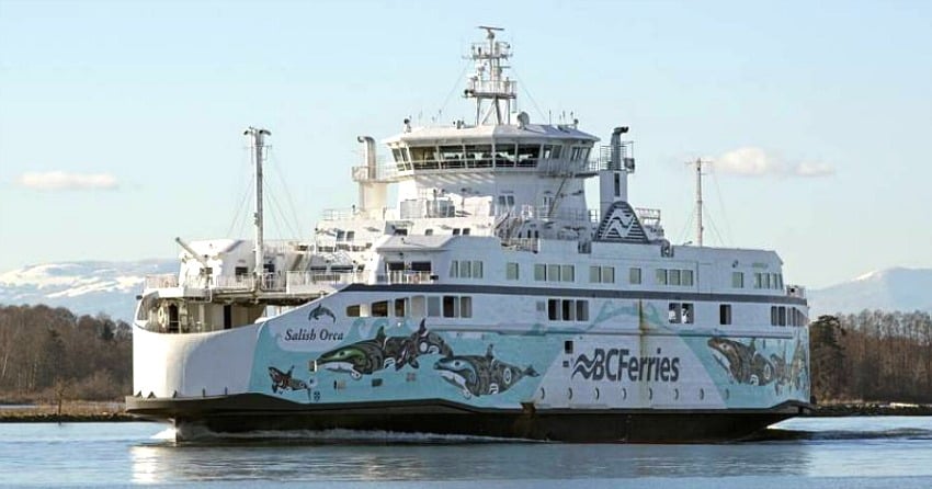 BC Ferries employee dies after falling into the Fraser River