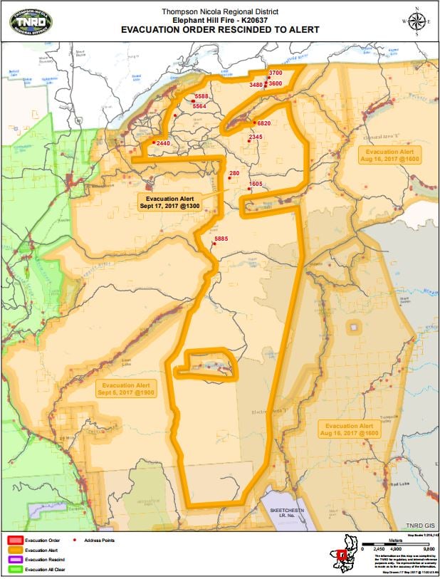 UPDATE: Elephant Hill fire 100% contained