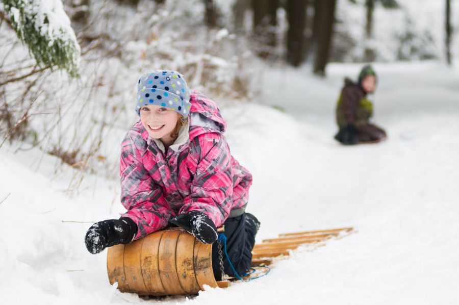 The best tobogganing hills in Kelowna