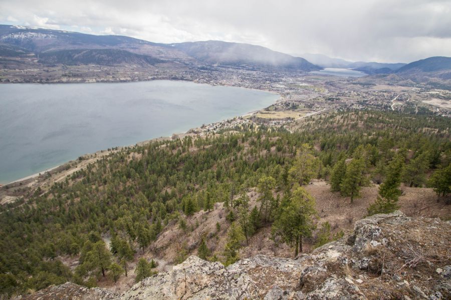 No shortage of views along the trail to Mount Nkwala