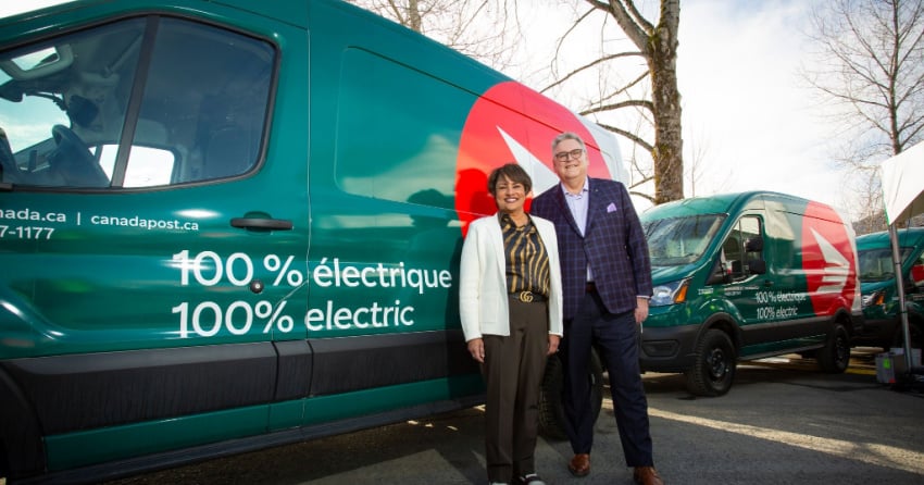 BC now home to the first fleet of all-electric Canada Post vehicles