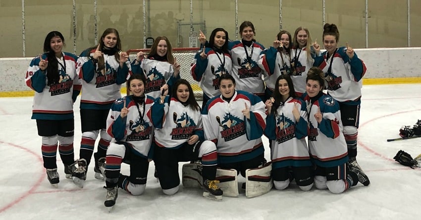 Kelowna girls win gold at tournament in Kamloops
