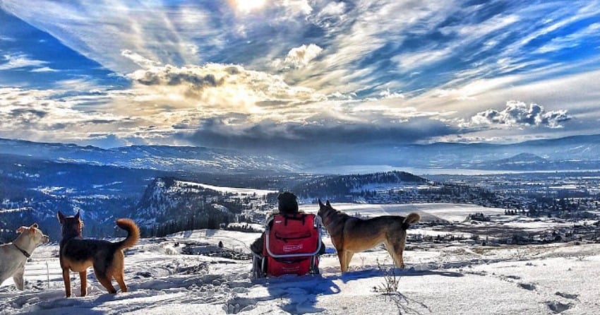 PHOTOS: Kelowna enjoys a sunny and snowy March weekend