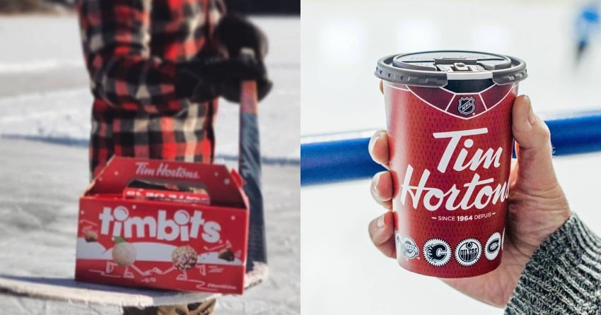 Tim Hortons has released a double double flavoured Timbit