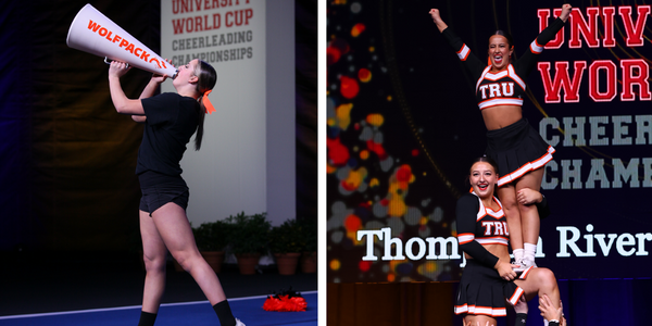 WolfPack cheer team earns spot on the podium at international competition