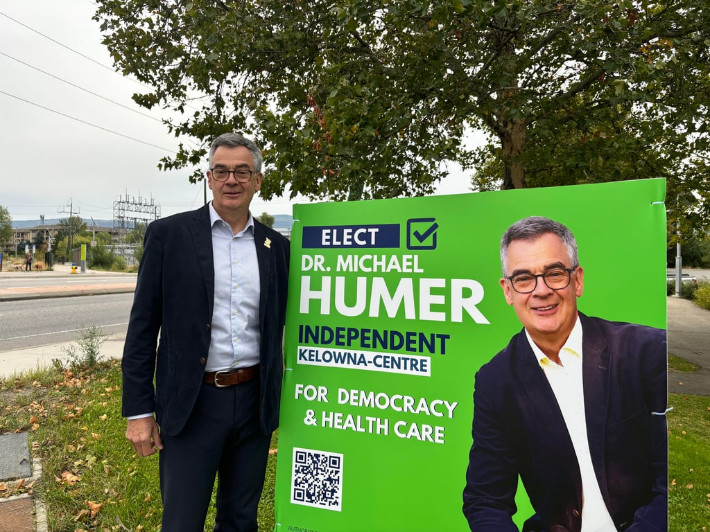 VIDEO: Dr. Michael Humer explains his independent candidacy in Kelowna ...