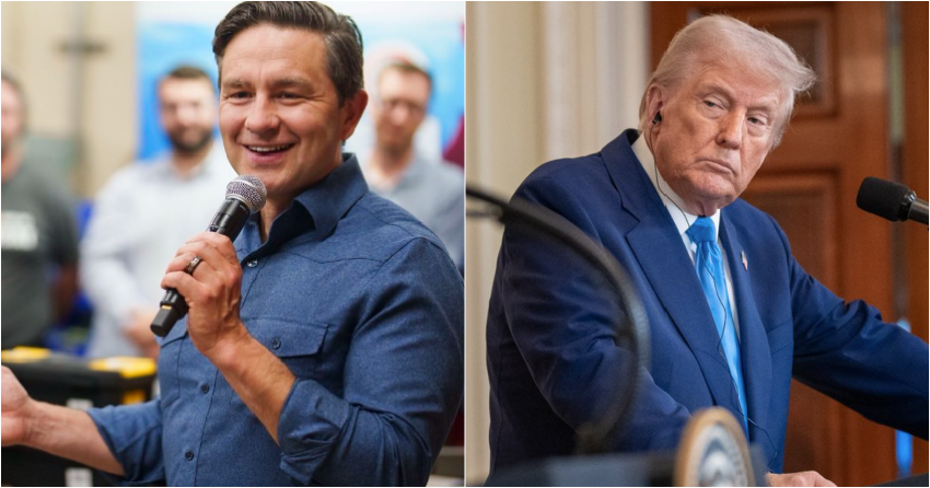 Trump says Poilievre 'not a Trump guy at all,' brands Freeland 'terrible'