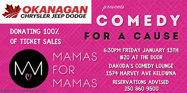 Local comedy club hosting Comedy for a Cause this Friday