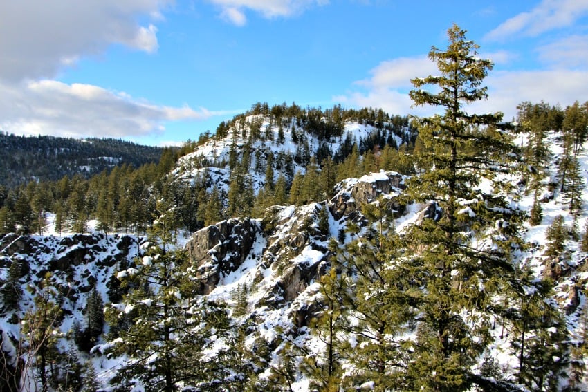 Peachy views from the top of Pincushion Mountain