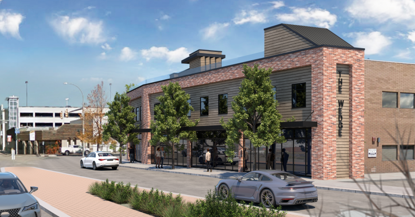 New plans submitted for 'The Wedge' building on Water Street, Leon Avenue