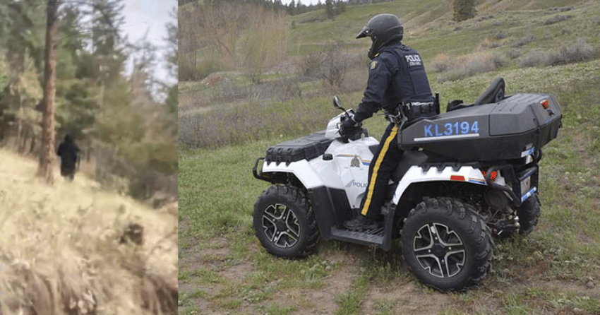 Alleged Knox Mountain creeper arrested by police this morning