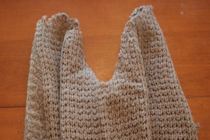 DIY Bow Sweater