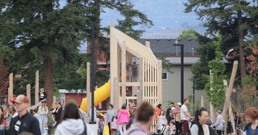 ‘From vision to reality’: Residents give DeHart Park a warm welcome