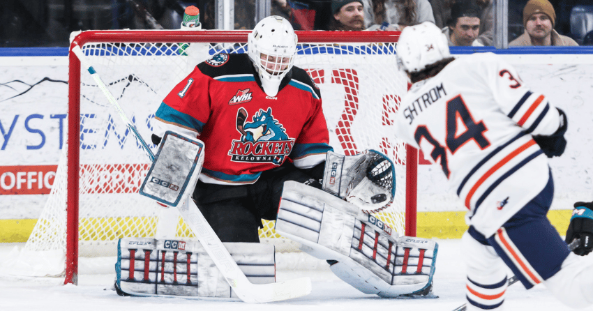 Sharpe and Gojsic find the back of the net as Kelowna falls to Kamloops