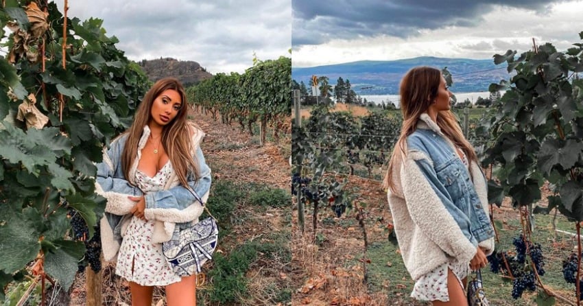 Netflix star Francesca Farago spotted spending time in Kelowna