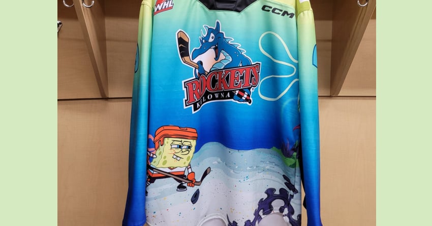 Rockets to wear SpongeBob jerseys for charity this weekend