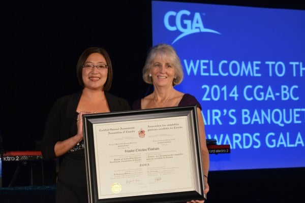 Okanagan College Dean Given Highest CGA Honour